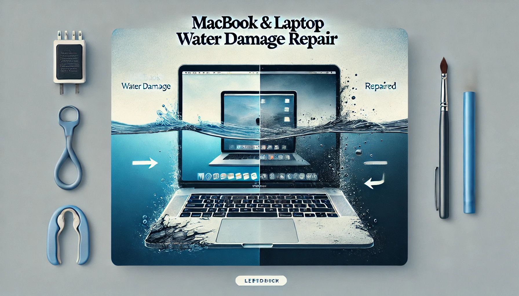 MacBook & Laptop Water Damage Repair Services - Fone Hub - Expert ...